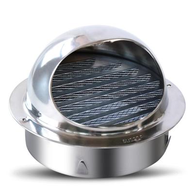 China Function Ventilation Stainless Steel Round Outside Air Port Wall Vent for Residential for sale