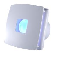 China Wall Mounted Exhaust Fan 240V 6 Inch with LED Light for Bathroom Home Ventilation for sale