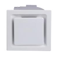 China Wall Mounted Exhaust Fan 240V 6 Inch with LED Light for Bathroom Home Ventilation for sale