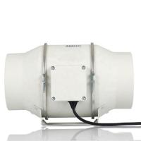 China 240V Mixed Flow Inline Duct Fan for Grow Tent Silent Extractor Fan 4 6 8 10 Inches for sale
