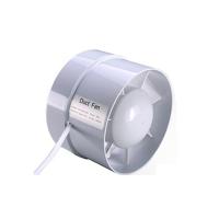 China Wall Mounted Bathroom Air Extractor Fan 6 inch 100mm 125mm 150mm Plastic Blade 240V for sale