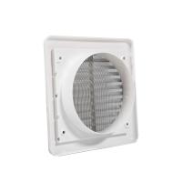 China Custom Logo Bathroom Door Ventilation Grille with Axial Flow Fan 110V 220V for sale