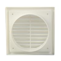 China Custom Logo Bathroom Door Ventilation Grille with Axial Flow Fan 110V 220V for sale