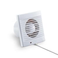 China 110V 220V 50/60Hz Bathroom Kitchen Wall Mount Axial Ventilation Exhaust Fan 150mm 200mm for sale