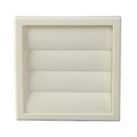China Square Hotel ABS Plastic Ceiling Wall Mount Exhaust Fan Outlet Inlet Air Duct Grille IP44 3 Years Warranty for sale