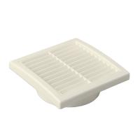 China Square Hotel ABS Plastic Ceiling Wall Mount Exhaust Fan Outlet Inlet Air Duct Grille IP44 3 Years Warranty for sale