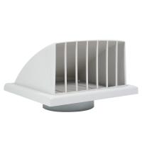 China 150mm ABS Plastic Ceiling Mount Exhaust Fan with Air Duct Grille for Home Ventilation for sale