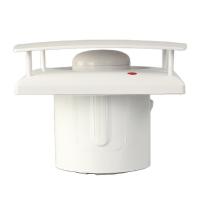 China 6 8 Inch Low Noise Silent Electric Greenhouse Square Ventilation Exhaust Fan 240V IP44 Waterproof for sale