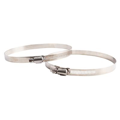 China Stainless Steel Throat Hoop Duct Clamp 2 Inch Water Exhaust Pipe Fastening for sale
