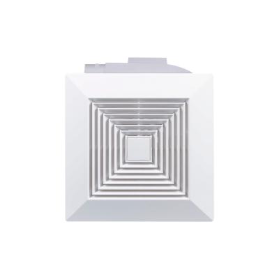 China Greenhouse Roof Ventilation 100mm White Silent Wall Mounted Exhaust Fan with Damper IP44 for sale