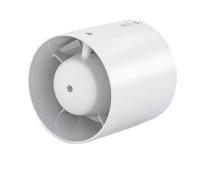 China Low Noise 5 Inch White Greenhouse Grow Tent Wall Mount Exhaust Fan 120V AC for sale