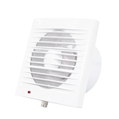 China White Wall Mounted Exhaust Fan 150mm 240V IP44 Waterproof Plastic Dust Fan for sale