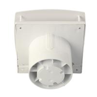 China 210mm Wall Ceiling Mount Ventilation Fan with Pull Switch and LED Light White 23-65mm for sale