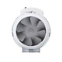 China White Mixed Flow 2 Speed Exhaust Duct Inline Fan 4 5 6 8 Inch 240V Industrial for sale