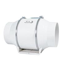 China 200mm Steel Housing Centrifugal Inline Duct Fan AC 120V 220V for Industrial Ventilation for sale