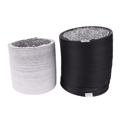 China 240V Plastic Blade Axial Flow Fan Flexible PVC Duct for High Temperature Air Ventilation for sale