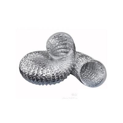 China 240V Mix Flow Inline Fan with Flexible Aluminum Hose for High Temperature Ventilation for sale
