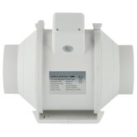China ELMAK 240V AC Axial Flow Duct Fan 4 6 8 Inch Silent Hydroponics Inline Exhaust Fan for sale