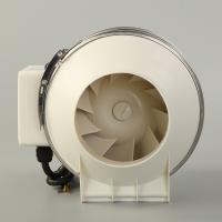 China Plastic 220V 4-12 Inches 100mm 315mm Mixed Flow Inline Duct Fan for sale