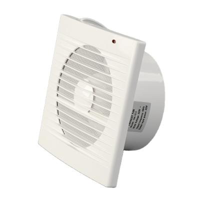 China 6-8 Inch Silent Electric Greenhouse Square Ventilation Fan 240V IP44 with LED Light Wall Mounted Exhaust Fan 162-252 Air Quantity for sale