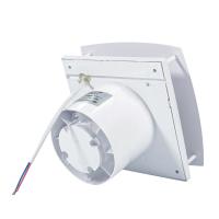 China Wall Mount Farms Bathroom Ventilation Plastic Silent Window Extractor Fan with LED Light for sale