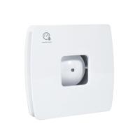 China 6-12 Inch White Plastic Metal Back Axial Flow Fan 240V for Bathroom Air Extraction for sale