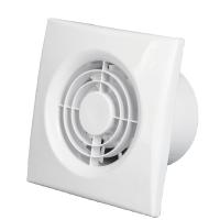 China 6 8 Inch Bathroom Window Wall Mounted Shutter Air Extractor Fan with Plastic Blade for sale