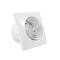 China Kitchen Bathroom and Toilet Plastic Wall Mounted Air Extractor Fan Ventilation System for sale
