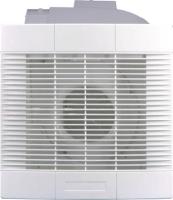 China 2-12 Inch Black Wall Mounted Kitchen Exhaust Fan with Lighting 240V Axial Flow PVC SAA for sale