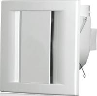 China 2-12 Inch Black Wall Mounted Kitchen Exhaust Fan with Lighting 240V Axial Flow PVC SAA for sale