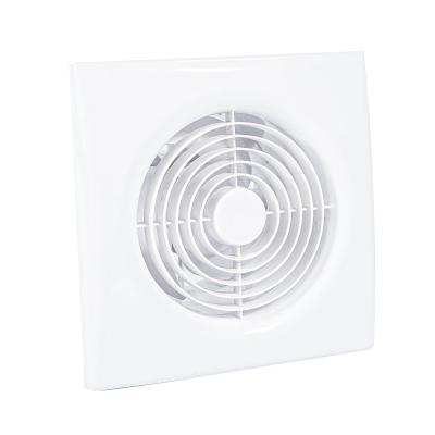 China 240V 6-12 Inch Plastic Metal Back Square Bathroom Exhaust Fan Wall Mount for sale