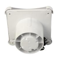 China 100mm Bathroom Ultra Quiet Ventilation Fan with LED Light 240V Wall Mounted Exhaust Fan for sale