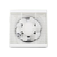China High Power Silent Wall Mounted Shutter Exhaust Fan 6 8 Inch 240V Black for Kitchen Bathroom for sale