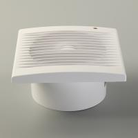 China 4 Inch 240V Plastic Blade ABS Exhaust Fan for Quiet Wall Ventilation 28-160 for sale