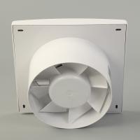 China 4 Inch 240V Plastic Blade ABS Exhaust Fan for Quiet Wall Ventilation 28-160 for sale