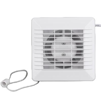 China ELMAK 6 8 Inch Axial Fan PVC Window Mount Exhaust Fan 220V 110V Kitchen Bathroom for sale