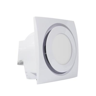 China Quiet High Airflow 4 6 Inch Window Wall Mounted Plastic Exhaust Fan DC Motor for Bedroom for sale