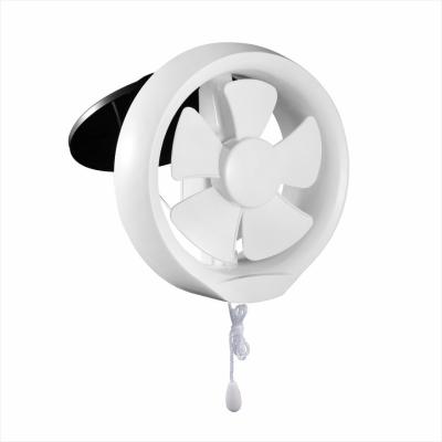 China Round Plastic Shutter Exhaust Fan 6 Inch IP44 Waterproof Silent Ventilation for Home Kitchen Bathroom for sale
