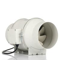 China Round Pipe Exhaust Fan 4-12 Inch IP44 Waterproof ABS Air Extractor for Bathroom Kitchen for sale