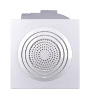 China 8 Inch Silent Plastic Square Bathroom Ventilation Fan with LED Light Ceiling Mounted Exhaust Fan 3 Years Warranty for sale