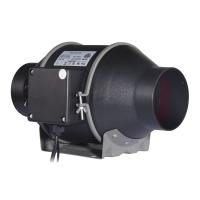 China 100mm 4 Inch Inline Duct Fan 100-240V Low Noise with Speed Controller for Hydroponic Ventilation for sale
