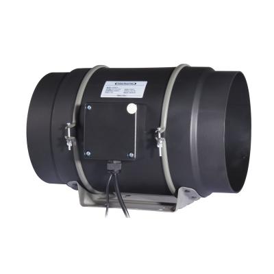 China Smart WIFI APP Quiet 8 Inch Inline Duct Ventilation Fan Programmable Controller EC Motor Fan for Hydroponics for sale