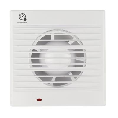 China Custom 5 Inch Low Noise Bathroom Exhaust Fan with Humidity Sensor IP44 3 Year Warranty for sale
