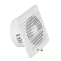China Wholesale 6 8 Inch 220V Plastic Bathroom Kitchen Silent Square Ceiling Mount Exhaust Fan for sale