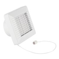 China Bathroom Wall Mounted Exhaust Fan IP44 Waterproof 3 Years Warranty ABS Ventilation Extractor for sale