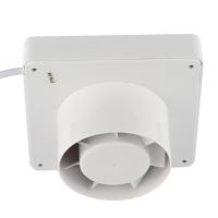 China Bathroom Wall Mounted Exhaust Fan IP44 Waterproof 3 Years Warranty ABS Ventilation Extractor for sale
