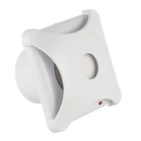 China Wholesale 6 Inch Plastic Silent Bathroom Exhaust Fan with LED Light Wall Mounted IP44 3 Years Warranty for sale