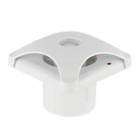 China Wholesale 6 Inch Plastic Silent Bathroom Exhaust Fan with LED Light Wall Mounted IP44 3 Years Warranty for sale