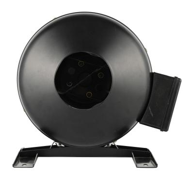 China Customized Logo 6 8 Inch Silent Bathroom Centrifugal Fan High Airflow AC Duct Fan for sale