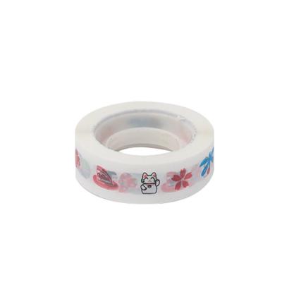 China BOPP Film Clear Acrylic Tape 1000 Inches Length Office Home School for sale